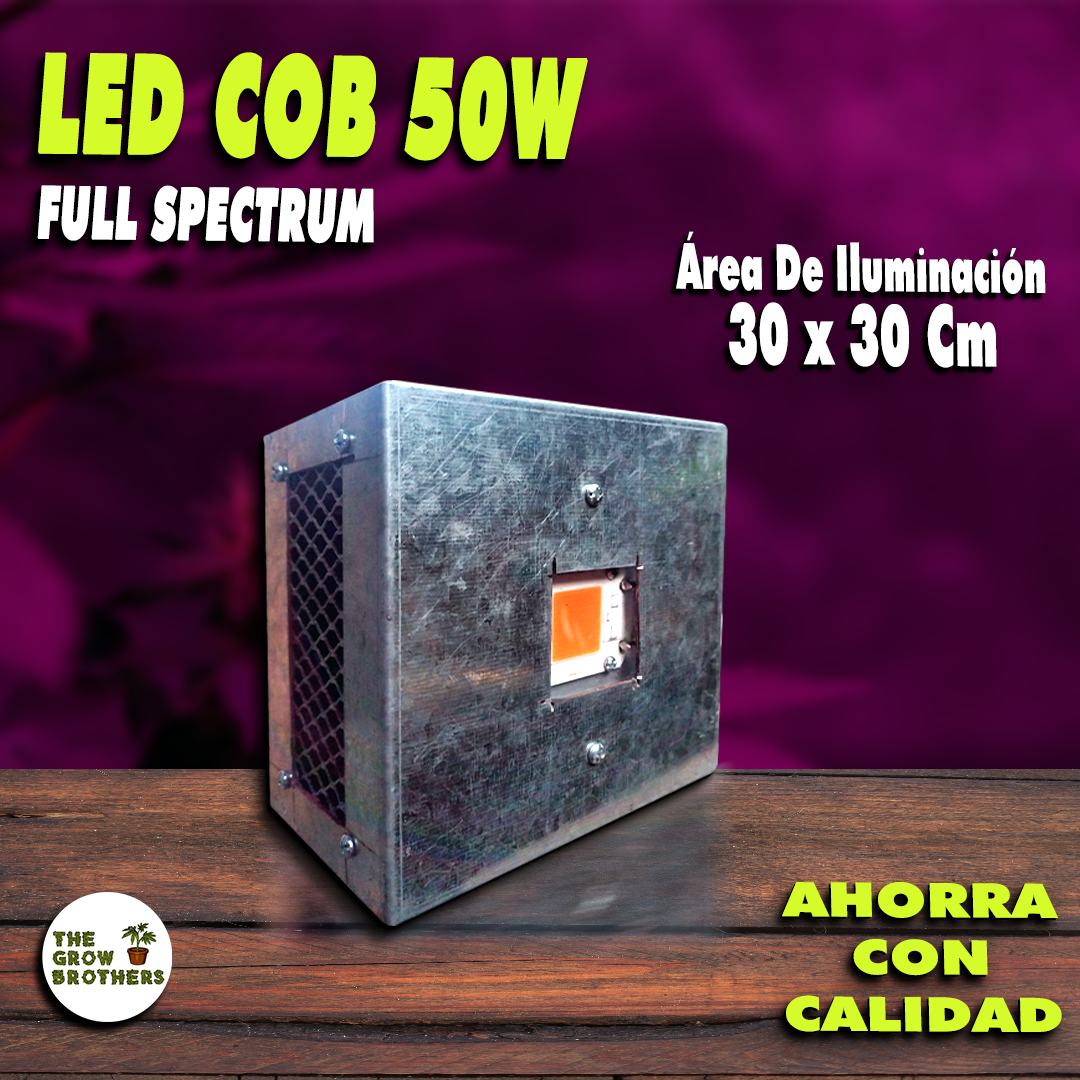LED DOB FS 50W - Cultivo Plantas Indoor - The Grow Brothers Perú