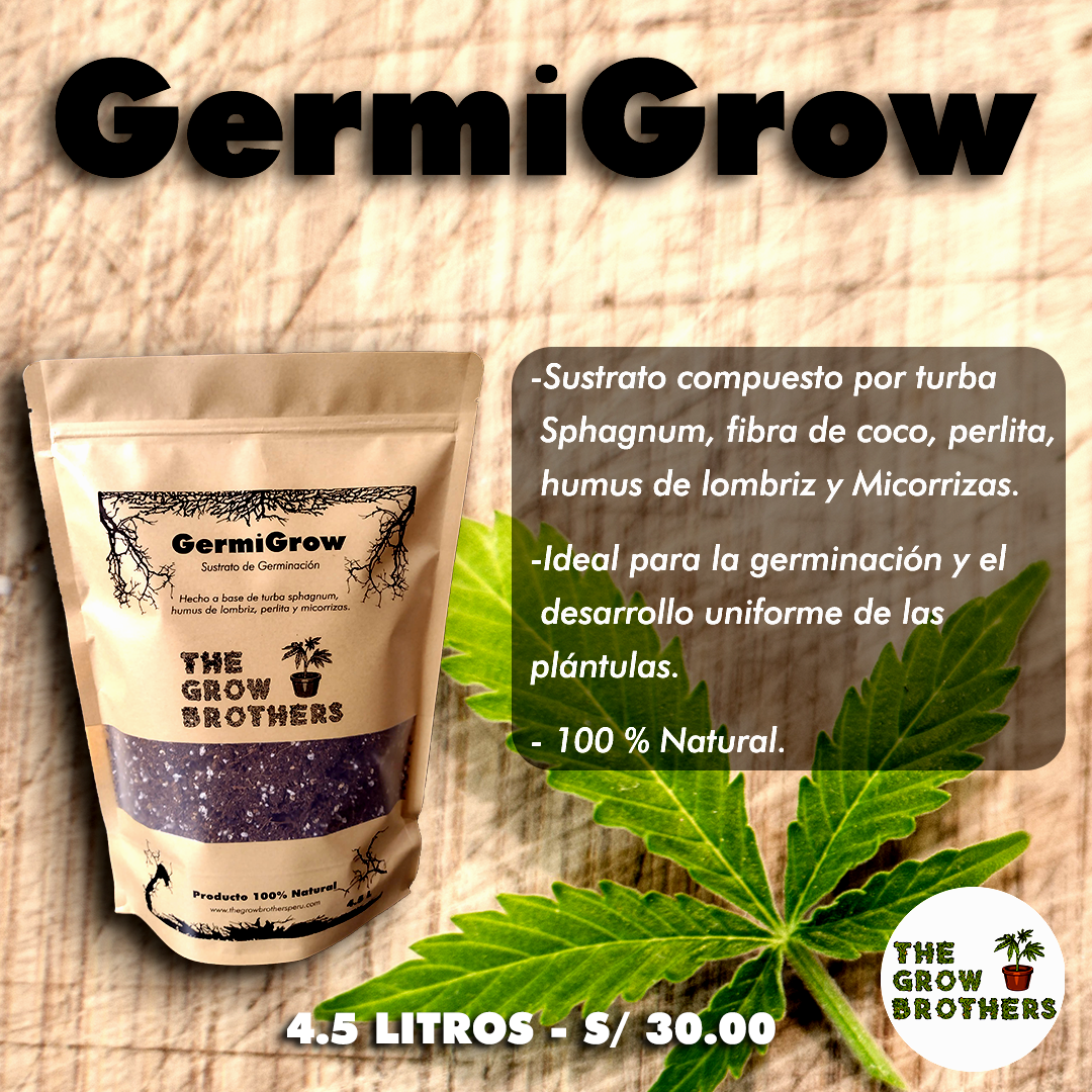 GermiGrow 4,5L - Sustrato de Germinación - The Grow Brothers Perú